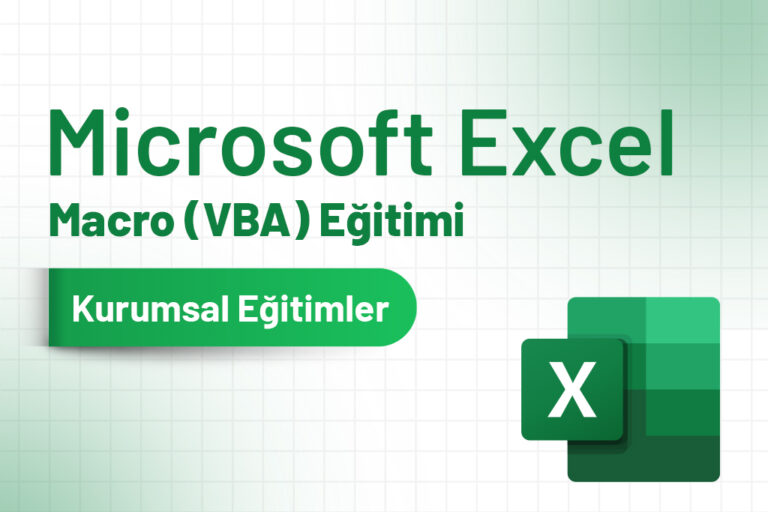 Kurumsal Microsoft Excel Macro (VBA) Eğitimi